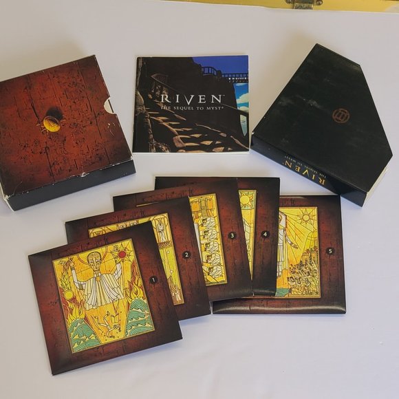 Cyan | Games | Riven The Sequel To Myst Game Eg0 | Poshmark